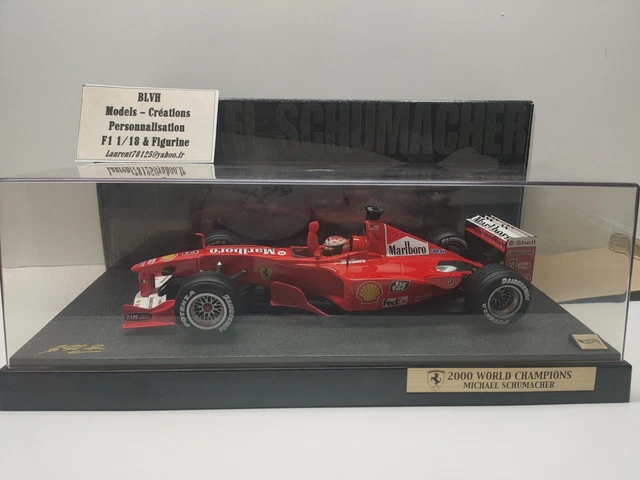 FERRARI F2000 MICHAEL Schumacher World Champion 1/18 EUR 120,00 ...