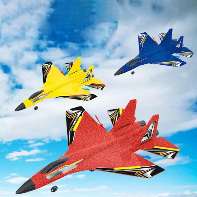 FOAM RC GLIDER Ready to Fly Toys Model Drone 2 Channel Fixed Wing Plane ...