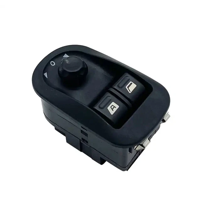 BOUTON COMMANDE LÈVE Vitre prévu pour Peugeot 206 306 Expert Jumpy 6554 ...