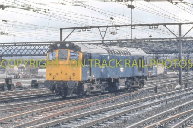 UK RAILWAY PHOTOGRAPH Of Class 25 25093. Rm25-352 £1.70 - PicClick UK