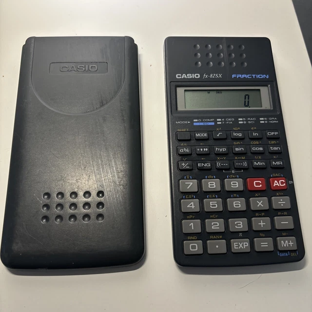 CASIO FX-82SX FRACTION Scientific Calculator /Sliding Cover /New ...