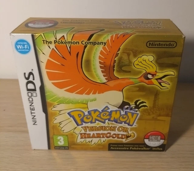 POKÉMON HEARTGOLD – Edition FR – Original – Complete avec Pokéwalker ...