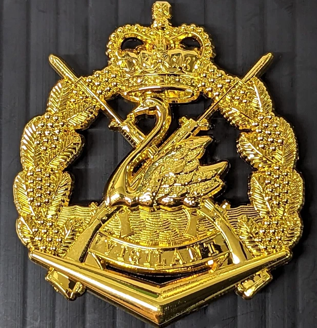 RWAR ARMY ROYAL Western Australian Regiment hat badge - uniform full ...