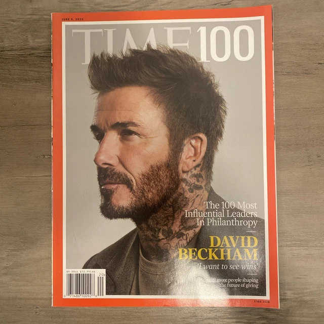 TIME MAGAZINE 9TH June 2025 Time 100: The most Influential people David ...