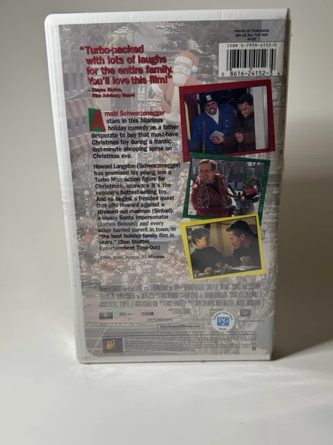 JINGLE ALL THE Way(Vhs 1997) Schwarzenegger/ (Clam Shell Case) $22.50 ...