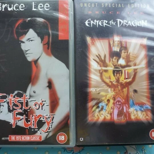A COLLECTION OF VHS Bruce Lee (VHS, 1997) Condition used £10.00 ...
