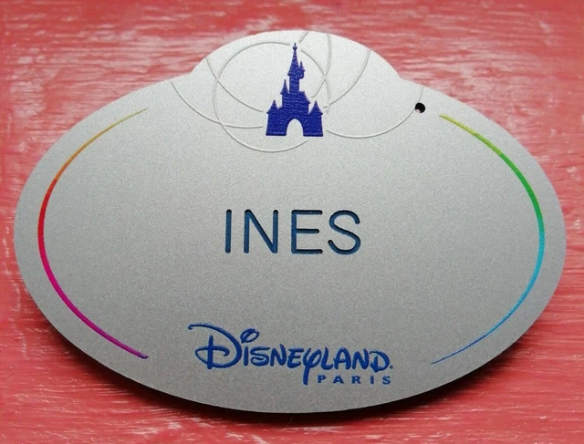 RARE DISNEY CRYSTAL Arribas Disneyland Paris Name Tag £141.16 - PicClick UK