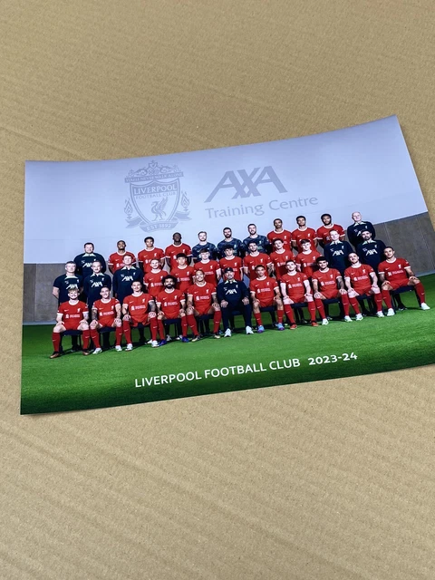 LIVERPOOL FC TEAM Poster With Klopp 2023/24 HUGE 70x50cm £18.50 ...