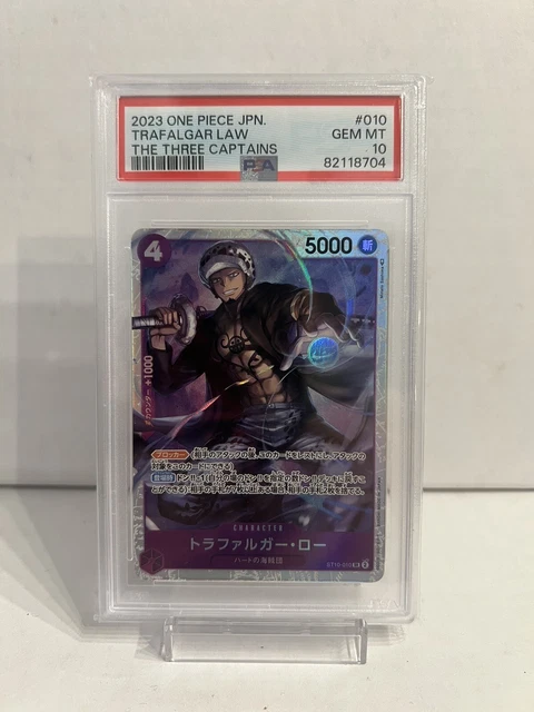 PSA 10 ONE Piece ST10-010 SR Trafalgar Ley vendedor japonés de EE. UU ...