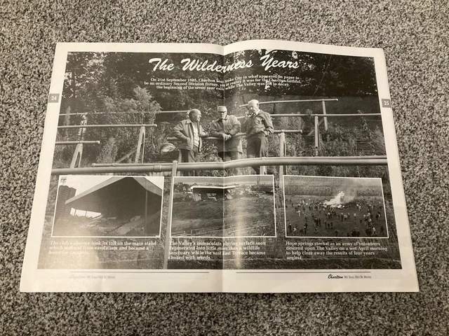 CHARLTON F.C. WE Shall Not Be Moved A Souvenir Publication. £5.44 ...