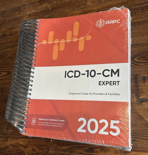 ICD-10-CM 2025 THE Complete Official Codebook by AAPC NEW SEALED.. £78. ...