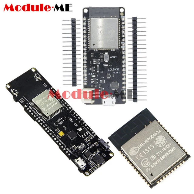 ESP-WROOM-32 WEMOS WIFI/WILAN Bluetooth ESP32 ESP32S modulo strumento di sviluppo EUR 4,22 ...