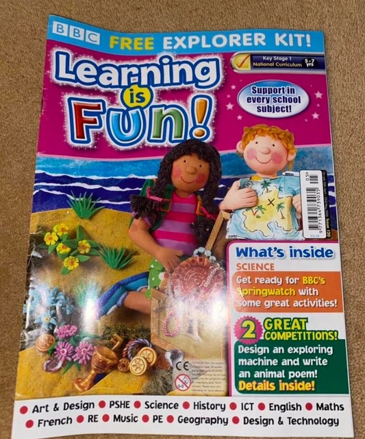 BBC LEARNING IS Fun 2006 Issue 120 childrens magazine kids collectible ...