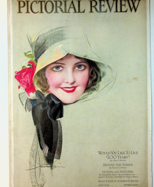 PICTORIAL REVIEW MAGAZINE Vol. 24 #10 VG 1923 Low Grade £7.64 - PicClick UK