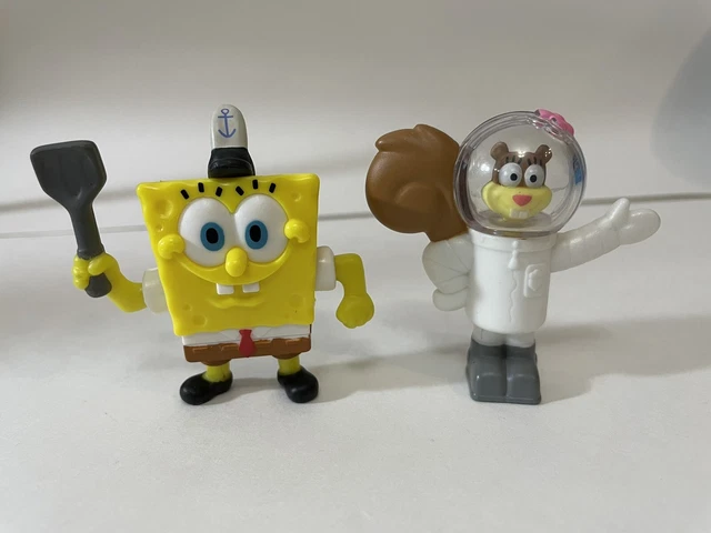 MCDONALDS SPONGEBOB SQUAREPANTS Sandy Plastic Figure 2.25" tall £4.91 ...