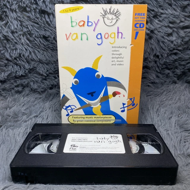 DISNEY’S BABY EINSTEIN - Baby Van Gogh VHS Tape 2002 Kids Education ...