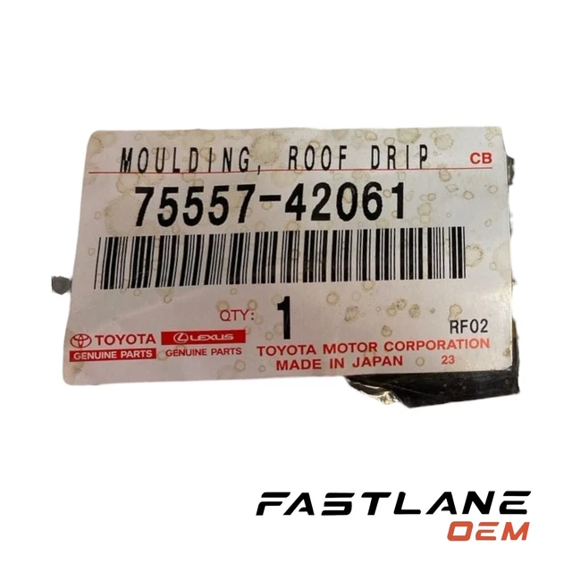 2013-2018 TOYOTA RAV4 Roof Center Drip Molding New Oem 75557-42061 $75. ...