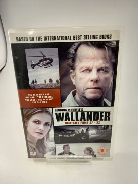 WALLANDER COLLECTED FILMS 27-32 DVD 3 Disc Set Cert 15 VGC £37.99 ...