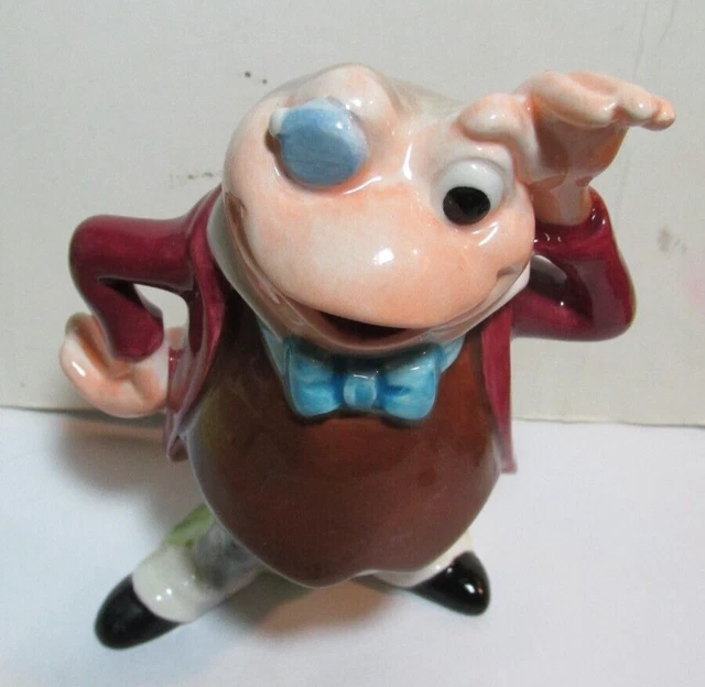 VINTAGE DISNEY NOS Mr. Toad Rare Porcelain Figure 4" Tall $59.99 - PicClick