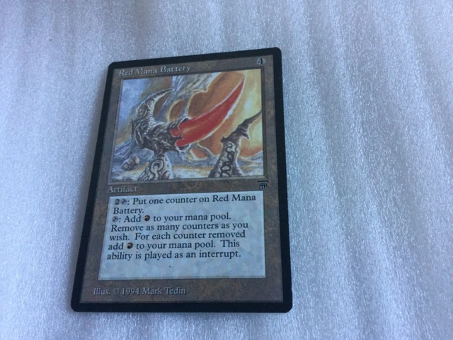 RED MANA BATTERY (legends) MTG Magic the gathering cards EUR 10,79 ...