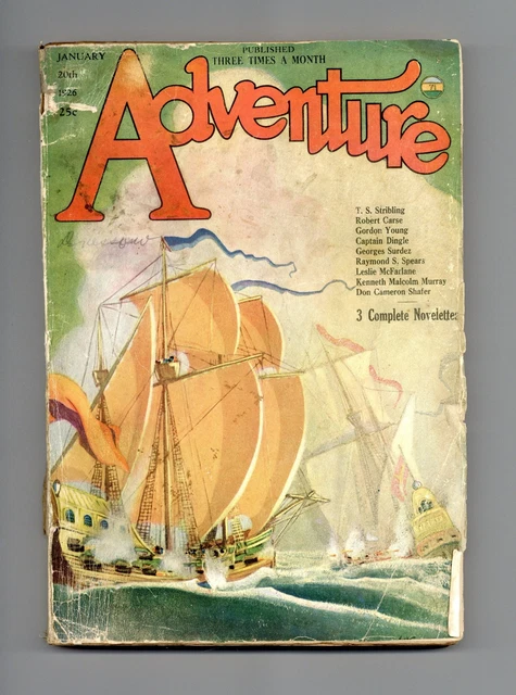 ADVENTURE PULP/MAGAZINE VOL. 56 #5 GD- 1.8 1926 £59.78 - PicClick UK