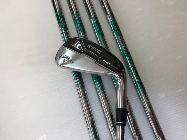 CALLAWAY EPIC MAX FAST Iron SET #7-pw-gw 5pc Steel NS.PRO 950GH neo Flex:S Stiff $1,041.91 ...