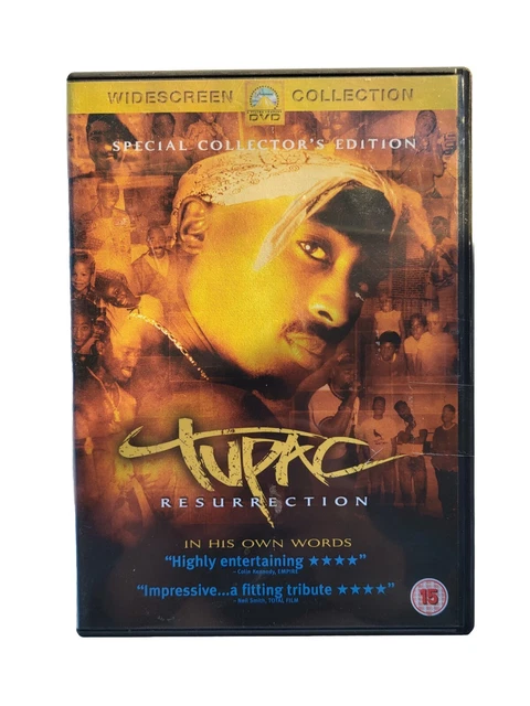 TUPAC: RESURRECTION DVD Tupac Shakur (2004) Special Collectors Edition ...
