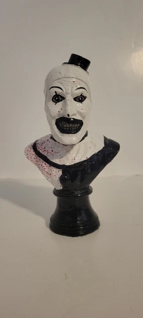 TERRIFIER ART THE Clown Bloody Mini Bust Original Owner NIB Smokefree ...