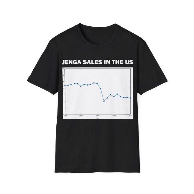 JENGA SALES IN The US T-Shirt, Humor T-shirt, Funny Gift, Funny Meme ...