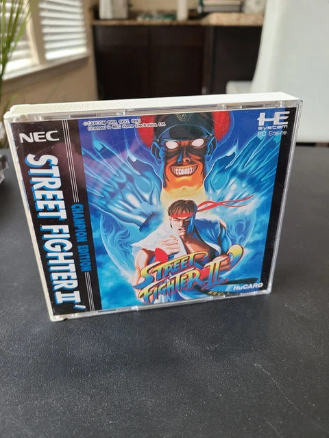 STREET FIGHTER 2 II [PC engine] NEC Turbografx Champion Edition Capcom ...