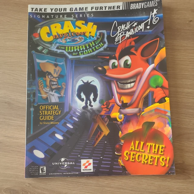 CRASH BANDICOOT: THE Wrath of Cortex Official Strategy Guide £11.12 ...