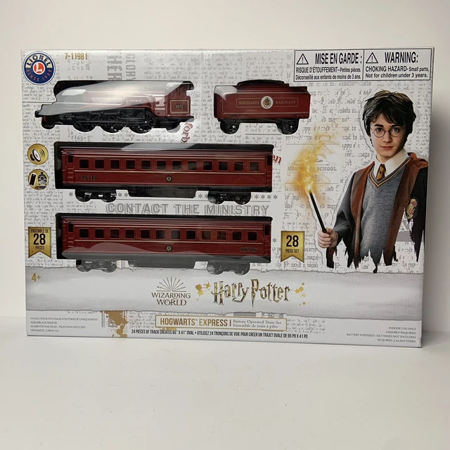 HARRY POTTER WIZARDING World Hogwarts Express Train Set By Lionel $115. ...