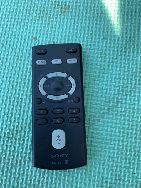 SONY CAR STEREO Remote Control RM-X151 Genuine £8.45 - PicClick UK