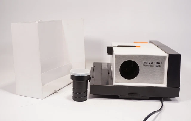 VINTAGE DESIGN ZEISS Ikon Perkeo 510 Dia Projector With Remote Control ...