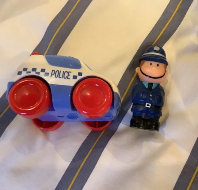 LITTLE TIKES POLICE Station & Happyland policeman figure car children’s ...