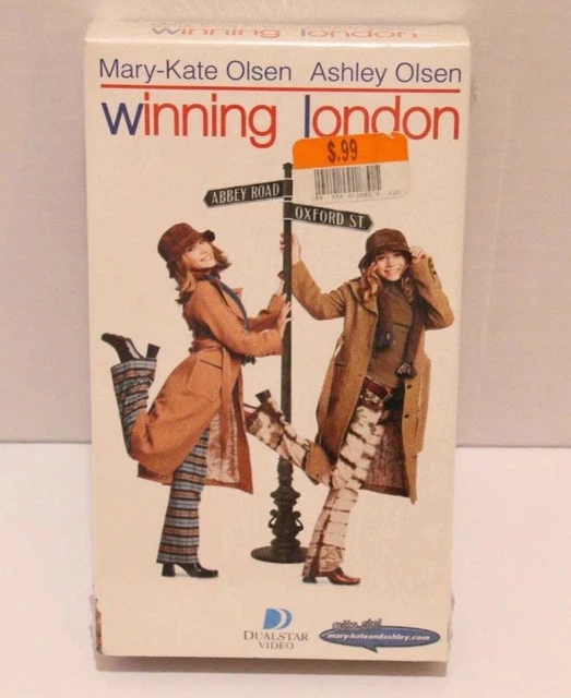 WINNING LONDON VHS Warner Video Tape Mary-Kate & Ashley Olsen 2001 ...