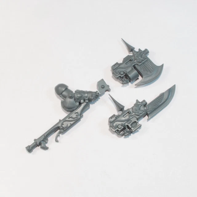 ADEPTUS CUSTODES CUSTODIAN Wardens Guardian Spear/Castellan Axe C [40K ...