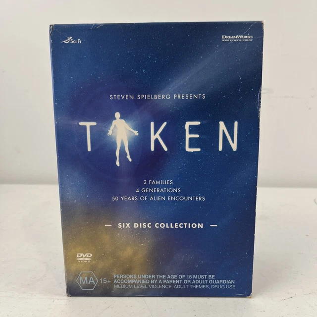 TAKEN 1-5 STEVEN Spielberg DVD Box Set BBC R4 50 years of Alien ...