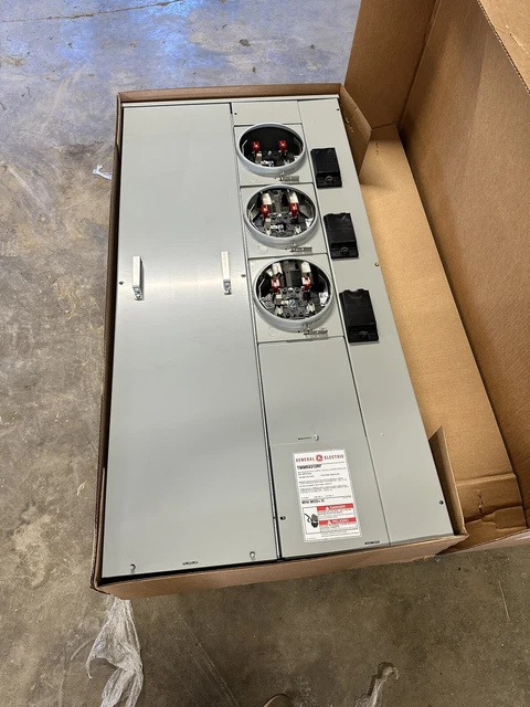 3 METER STACK . ABB 3 125Amp Meter . 400amp Bus. 3 Meter Pack $1,399.00 ...