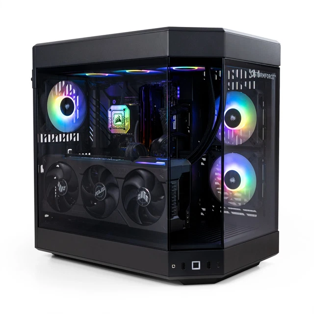 STORMFORCE PRISM GAMING PC Ryzen 7 7800X3D 32GB 2TB SSD RTX 4090 WiFi ...