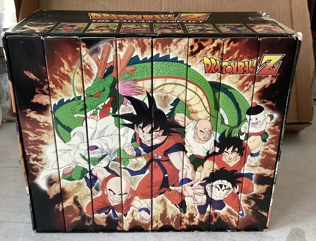 DRAGON BALL Z - Saiyan Conflict: Box Set (VHS, 1999, 8-Tape Set, Edited ...
