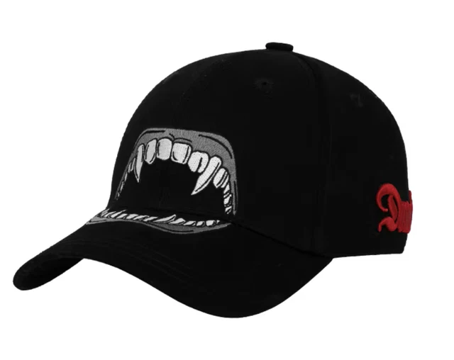 UNIVERSAL STUDIOS UNIVERSAL Monsters Dracula Fangs Cap Baseball Hat New ...