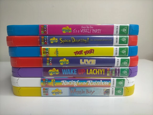 THE WIGGLES ORIGINAL 7 DVD's kids Australian Television Show ABC DVD ...