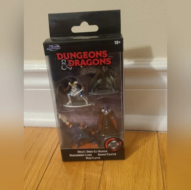 NEW DUNGEONS & Dragons Jada Toys Die Cast Miniature Figurines Drizzt ...