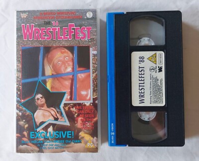 WWF THE '88 Wrestlefest VHS Video - RARE Silver Vision tape - Hogan vs Andre WWE £15.00 ...