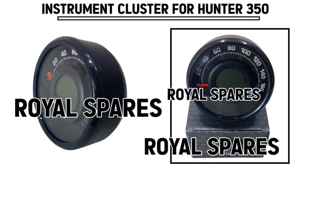 &INSTRUMENT CLUSTER& FIT For Royal Enfield Hunter 350 - Express ...