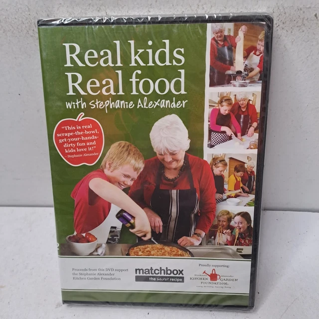 REAL KIDS REAL Food With Stephanie Alexander Cooking DVD Plus BBQ ...