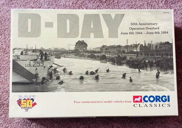 CORGI CLASSICS D-DAY 50Th Anniversary Operation Overlord Set 1944-1994 ...