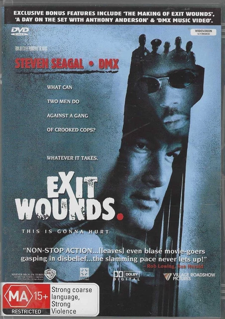 EXIT WOUNDS (DVD, 2000) Wide screen edition Steven Segal $6.99 ...