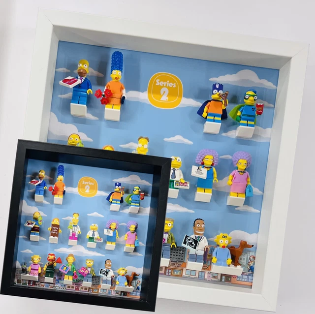 CORNICE DISPLAY A scelta multipla per minifigure LEGO® Simpsons Series ...